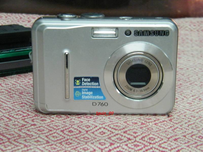 กล้องดิจิตอล samsung D760 สีบรอน พระเครื่อง พระแท้ webpra เว็บ-พระ.คอม