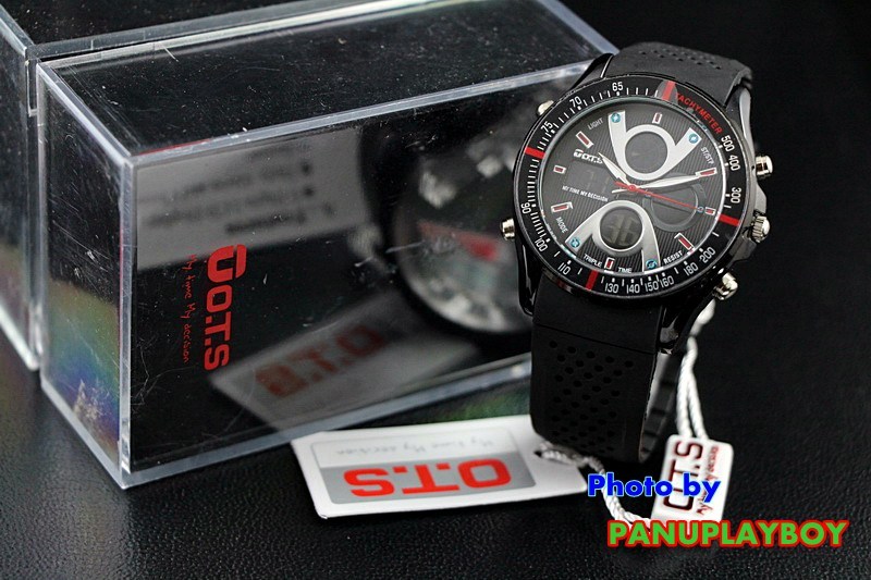 นาฬิกา OTS WATCH นาฬิกานำเข้าจากประเทศเกาหลีของแท้ 100พร้อมกล่อง ใบ ...