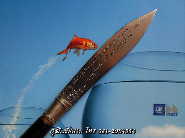 มีดหมอหลวงพ่อเสาร์ วัดดอนหญ้านาง รุ่น ๑ จ.อยุธยา ยาว 9 นิ้ว 1ใน 10 เล่ม ...