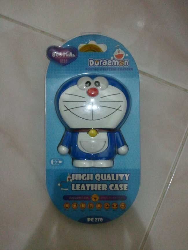 Power bank Doraemon 8000 mah 2 USB เป็นของใหม่ พระเครื่อง พระแท้ webpra ...
