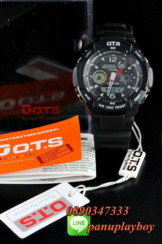 นาฬิกา OTS WATCH นาฬิกานำเข้าจากประเทศเกาหลีของแท้ 100%พร้อมกล่อง ใบ ...