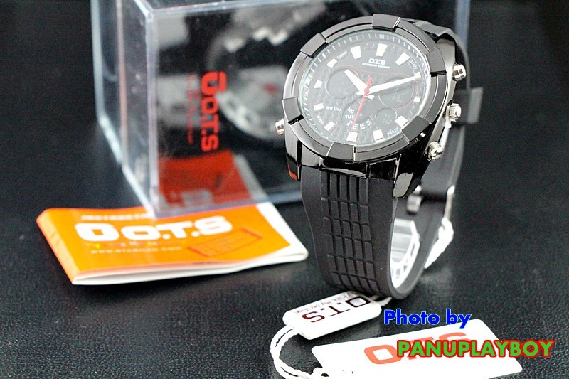 นาฬิกา OTS WATCH นาฬิกานำเข้าจากประเทศเกาหลีของแท้ 100%พร้อมกล่อง ใบ ...