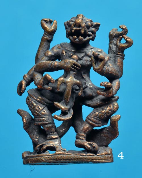 หนุมาน 8 กร รุ่นแรก เนื้อนวโลหะ!!! หลวงพ่อแล วัดพระทรง เพชรบุรี!!! พระ ...