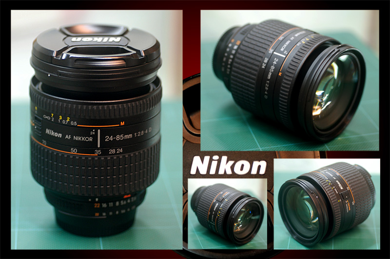 เลนส์ Nikon AF NIKKOR 24-85 mm 1:2.8-4 D MACRO (1:2) JAPAN สภาพ 99% พระเครื่อง พระแท้ webpra ...