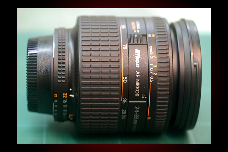 เลนส์ Nikon AF NIKKOR 24-85 mm 1:2.8-4 D MACRO (1:2) JAPAN สภาพ 99% พระเครื่อง พระแท้ webpra ...