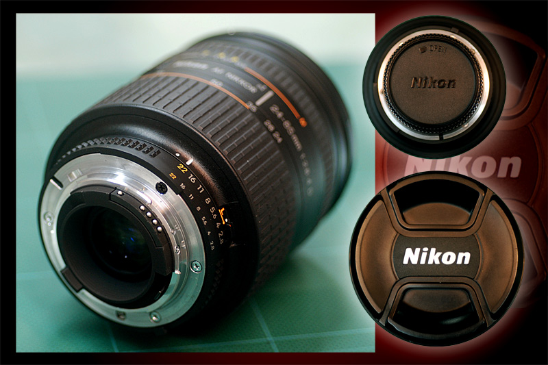 เลนส์ Nikon AF NIKKOR 24-85 mm 1:2.8-4 D MACRO (1:2) JAPAN สภาพ 99% พระเครื่อง พระแท้ webpra ...