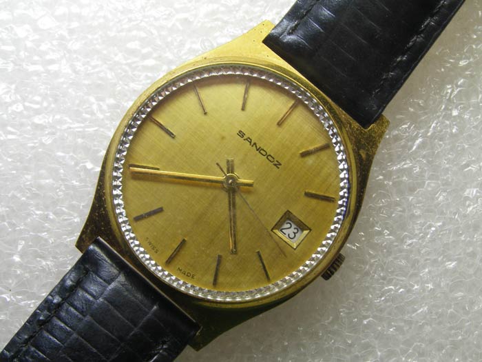 นาฬิกา sandoz ไขลาน ใช้งานได้ตามปรกติ พระเครื่อง พระแท้ webpra เว็บ-พระ.คอม