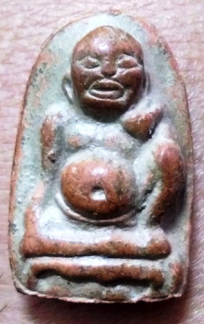 พระแก้วมรกต หลวงพ่อนอ วัดกลางท่าเรือ อยุธยา ปี2514 พระเครื่อง พระแท้ ...