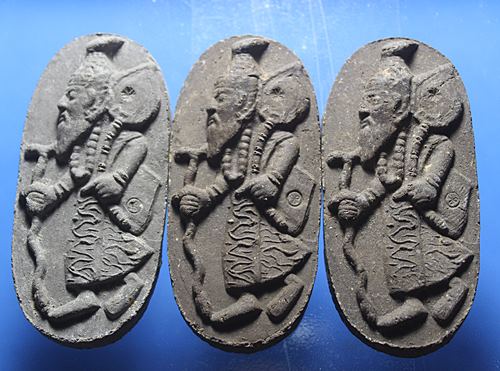 A619พระฤาษี เดินดง เนื้อว่าน ด้านหลังจาร รวม 3 องค์ ไม่ทราบที่ พระ ...